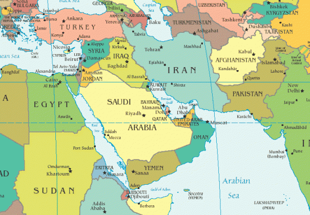 US_middle_east_map | Our Politics